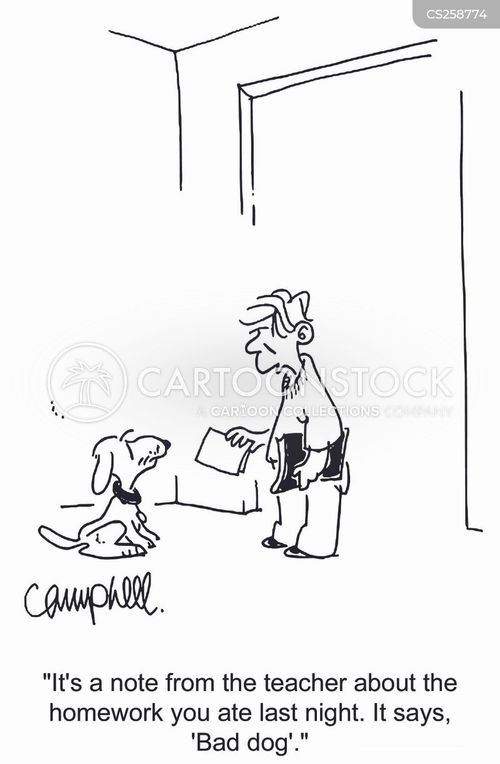 History Homework Cartoons and Comics - funny pictures from CartoonStock