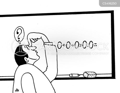 Integers Cartoons and Comics - funny pictures from CartoonStock
