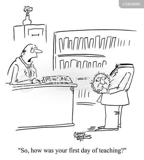 Femal Pupils Cartoons and Comics - funny pictures from CartoonStock