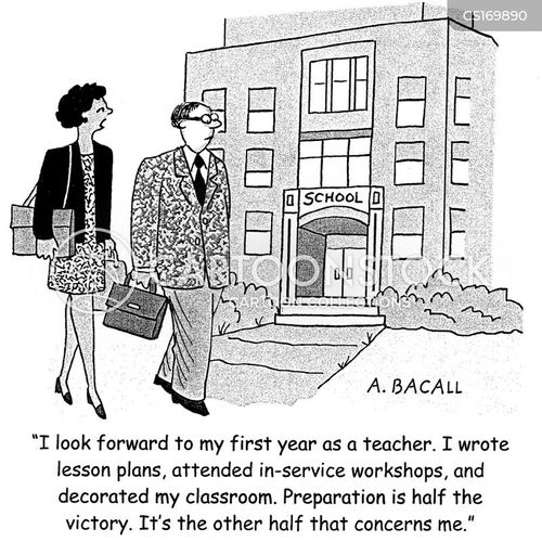 Lesson Plan Cartoons and Comics - funny pictures from CartoonStock