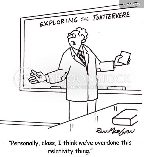 Theory Of Relativity Cartoons and Comics - funny pictures from CartoonStock