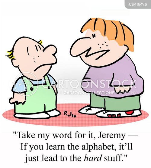 All Letters Of Alphabet Cartoons and Comics - funny pictures from ...