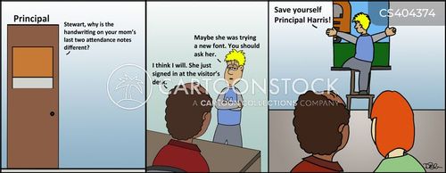 Truancies Cartoons and Comics - funny pictures from CartoonStock