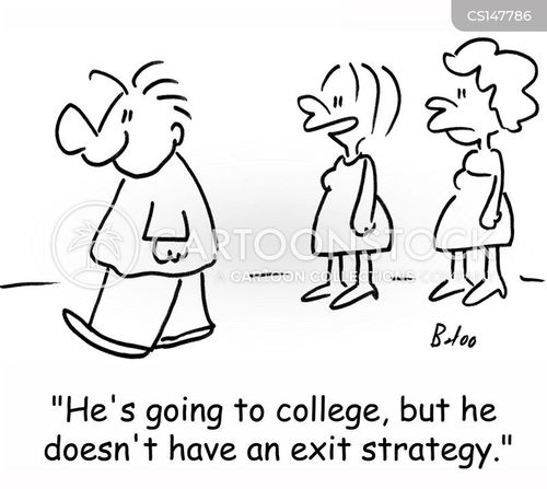 Dropping Out Cartoons and Comics - funny pictures from CartoonStock