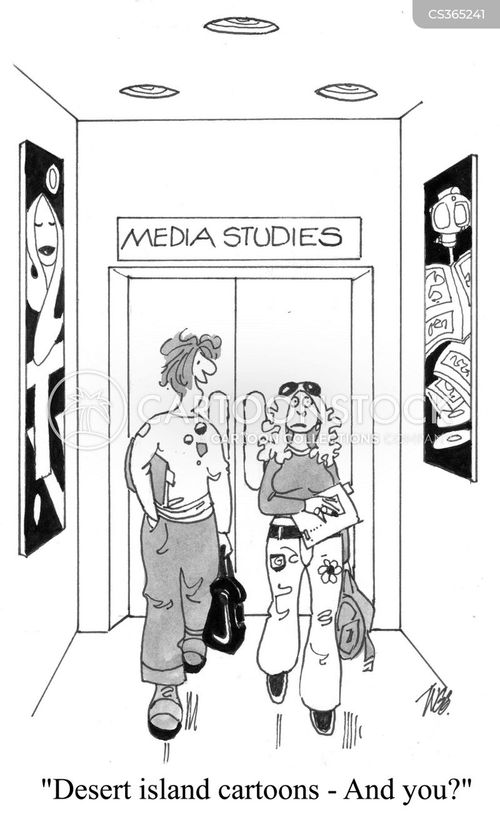 Media Studies Cartoons and Comics - funny pictures from CartoonStock