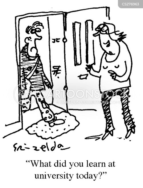 University Cartoons and Comics - funny pictures from CartoonStock