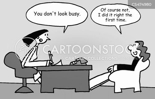 Work Targets Cartoons and Comics - funny pictures from CartoonStock