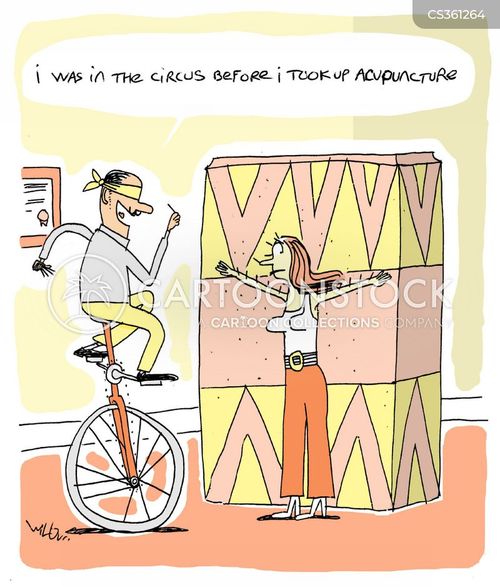 Acupuncture Needles Cartoons and Comics - funny pictures from CartoonStock