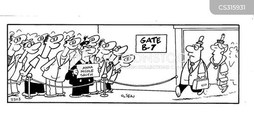 Anna Nicole Smith Cartoons and Comics - funny pictures from CartoonStock