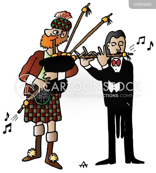 Pay The Piper Cartoons and Comics - funny pictures from CartoonStock