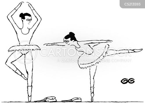 Twirling Dancer Cartoons and Comics - funny pictures from CartoonStock