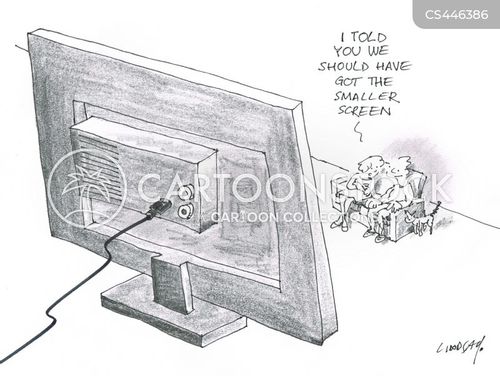 Flat Screen Cartoons and Comics - funny pictures from CartoonStock
