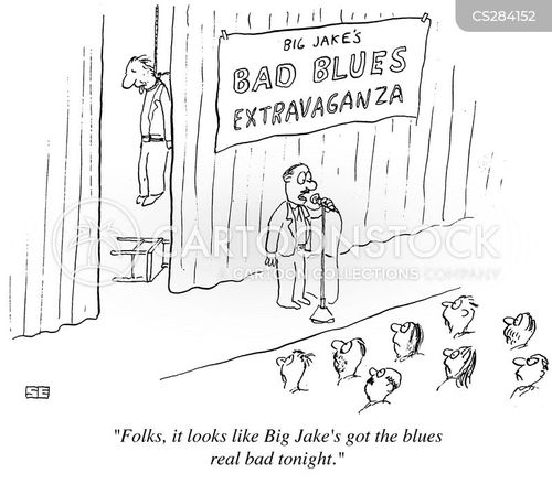 Blues Singer Cartoons and Comics - funny pictures from CartoonStock