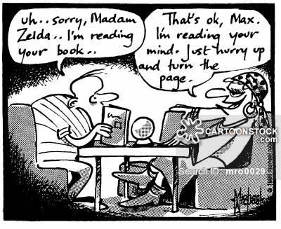 Mind Reading Cartoons and Comics - funny pictures from CartoonStock