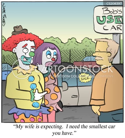 Tiny Circus Car Cartoons and Comics - funny pictures from CartoonStock