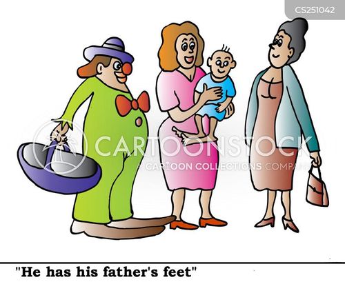 He Has His Father's Feet Cartoons and Comics - funny pictures from ...