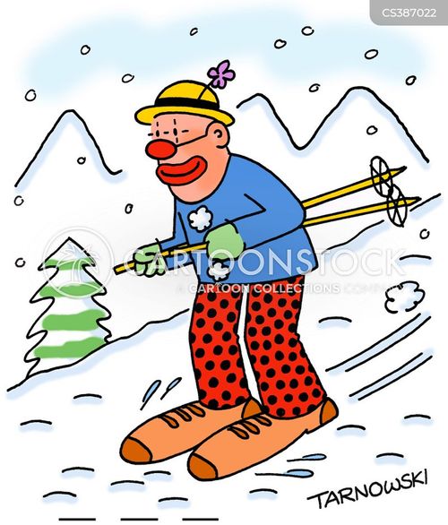 Snow Shoes Cartoons and Comics - funny pictures from CartoonStock