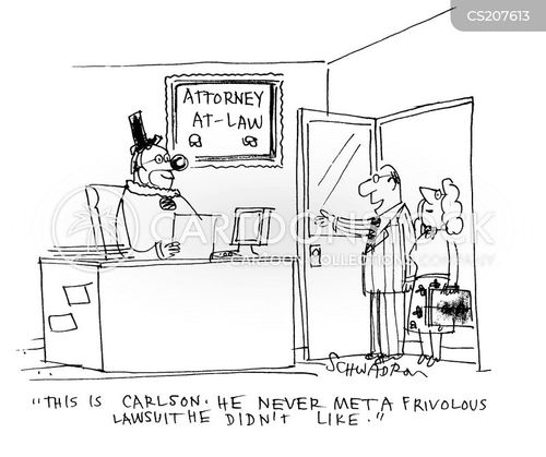 Frivolous Lawsuit Cartoons and Comics - funny pictures from CartoonStock