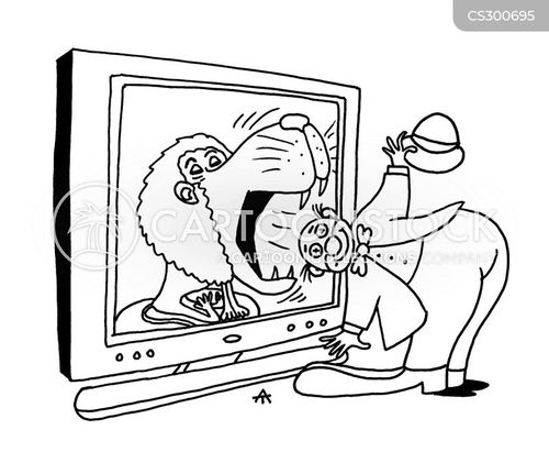 Lion Tame Cartoons and Comics - funny pictures from CartoonStock