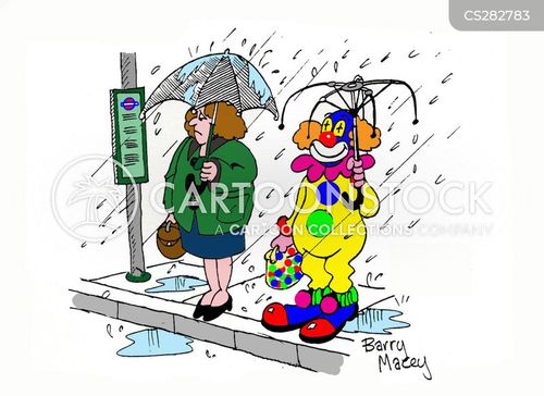 Keeping Dry Cartoons and Comics - funny pictures from CartoonStock