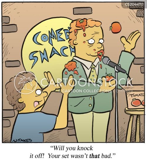 Tough Audience Cartoons and Comics - funny pictures from CartoonStock