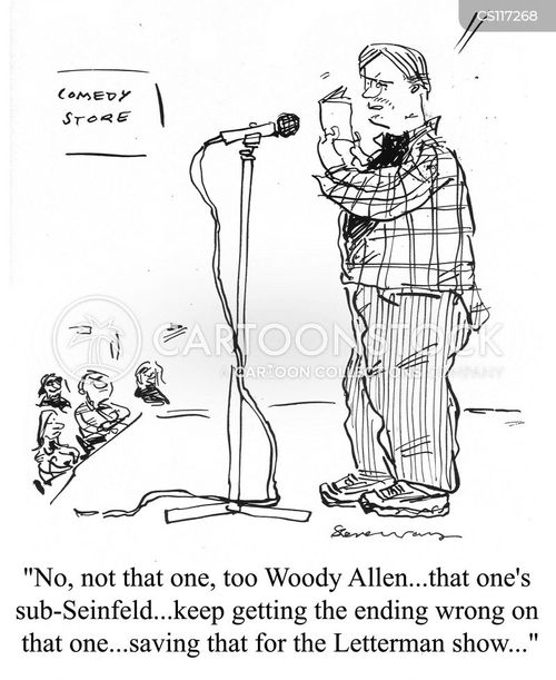 Woody Allen Cartoons and Comics - funny pictures from CartoonStock