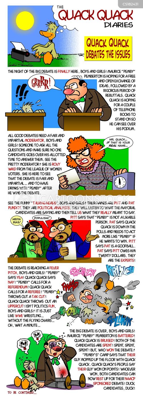 Quack Quack Cartoons and Comics - funny pictures from CartoonStock