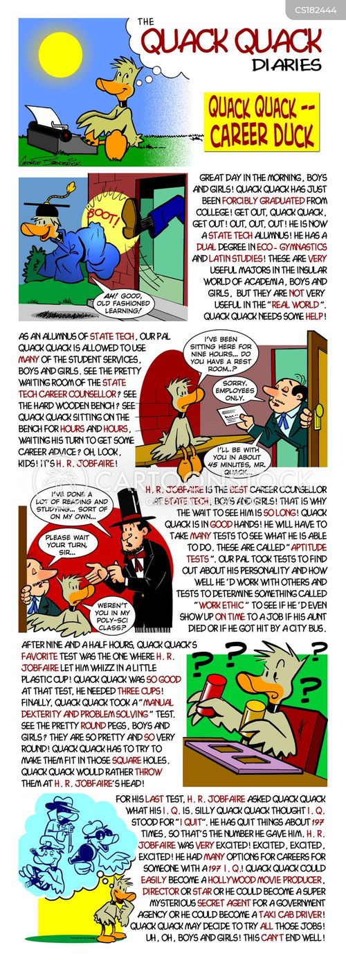 Iq Test Cartoons and Comics - funny pictures from CartoonStock