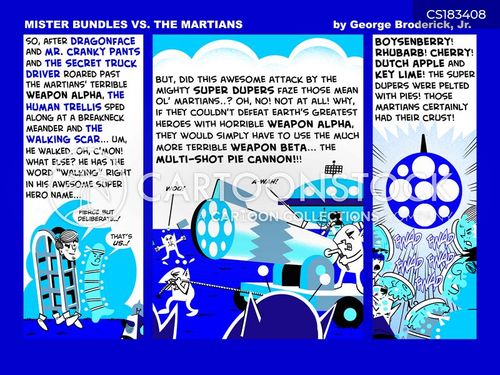 Alien Landing Cartoons and Comics - funny pictures from CartoonStock