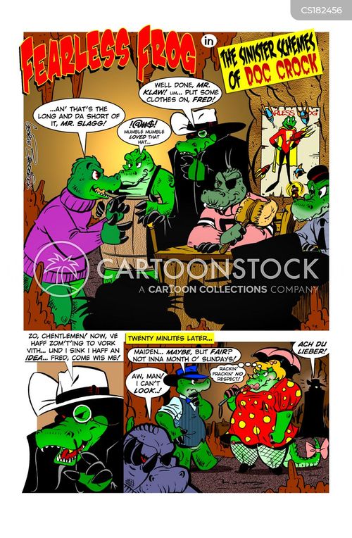 Alligator Cartoons and Comics - funny pictures from CartoonStock