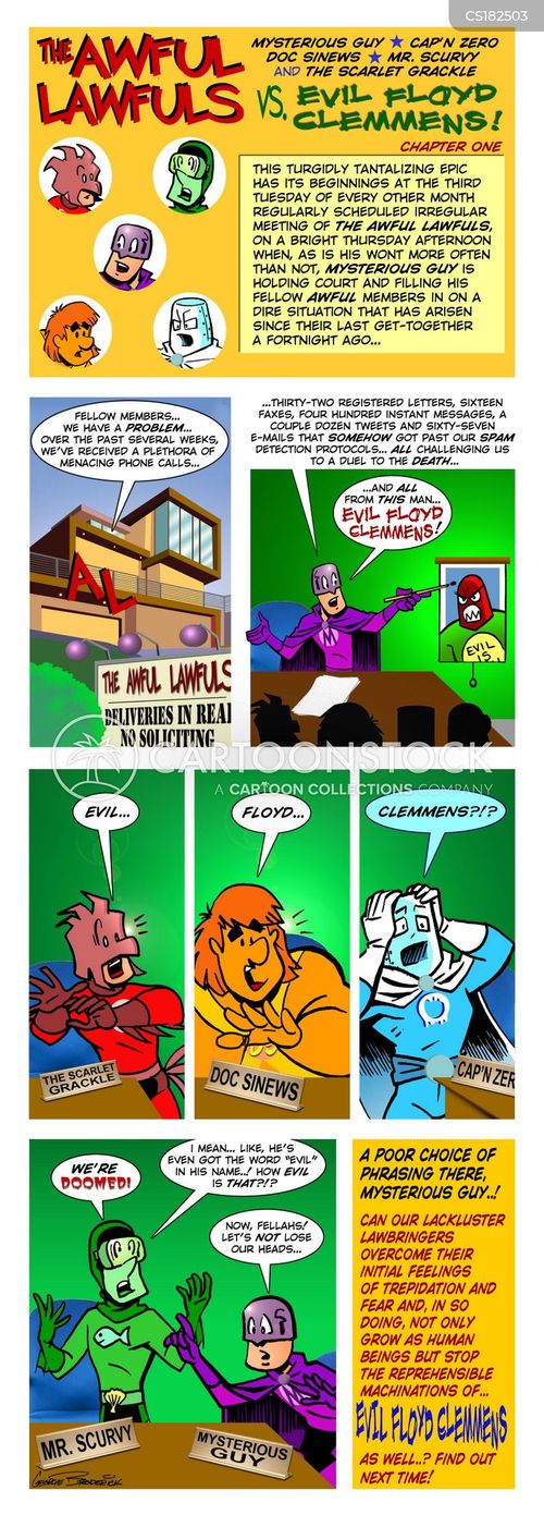 Superhero's Cartoons and Comics - funny pictures from CartoonStock