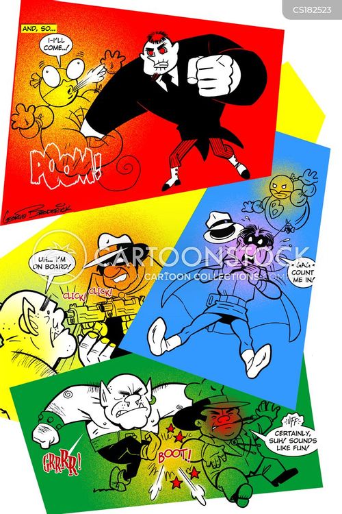 Squad Cartoons and Comics - funny pictures from CartoonStock