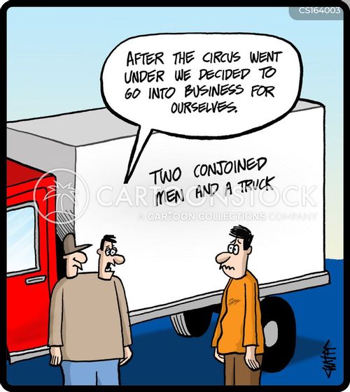 Siamese Twins Cartoons and Comics - funny pictures from CartoonStock