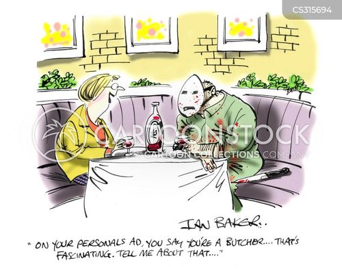 Serial Killers Cartoons and Comics - funny pictures from CartoonStock