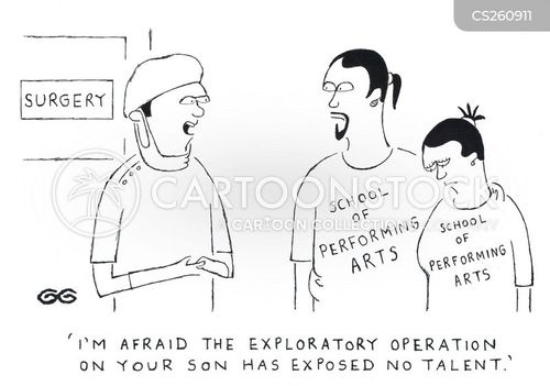 Casting Discretion Cartoons and Comics - funny pictures from CartoonStock