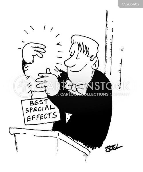 Visual Effects Cartoons and Comics - funny pictures from CartoonStock