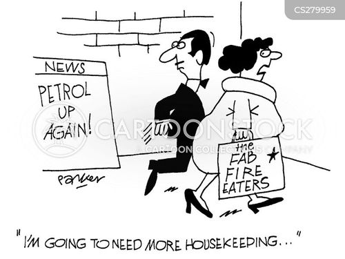 Housekeeping Money Cartoons and Comics - funny pictures from CartoonStock