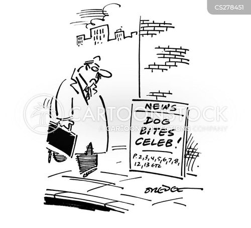 Dog Bite Cartoons and Comics - funny pictures from CartoonStock