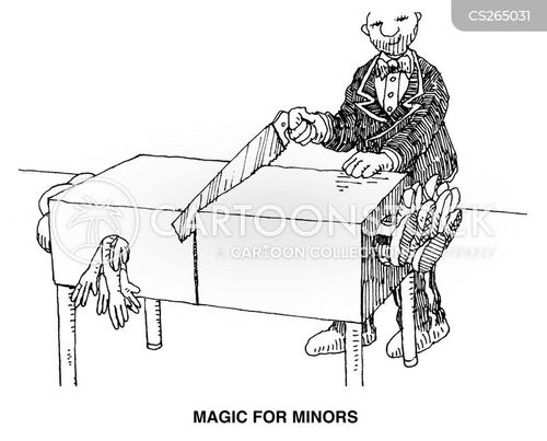 Magic Circle Cartoons and Comics - funny pictures from CartoonStock