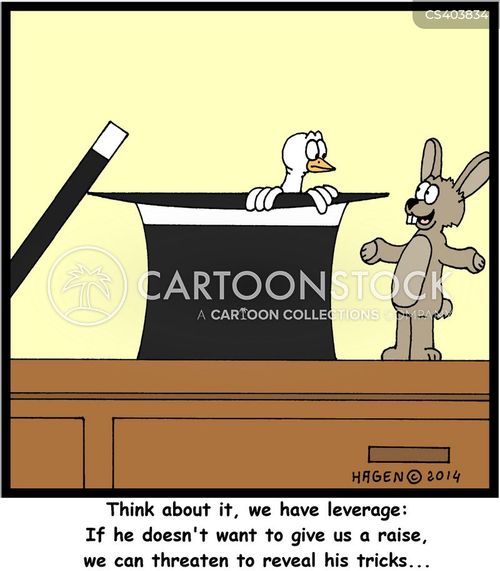 Leverage Cartoons and Comics - funny pictures from CartoonStock