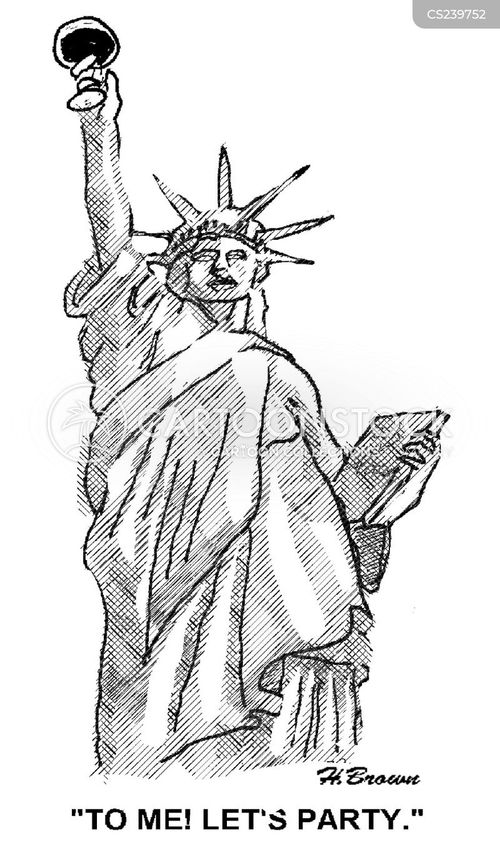 Partied Cartoons and Comics - funny pictures from CartoonStock