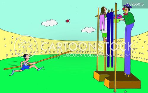 Short Pole Cartoons and Comics - funny pictures from CartoonStock