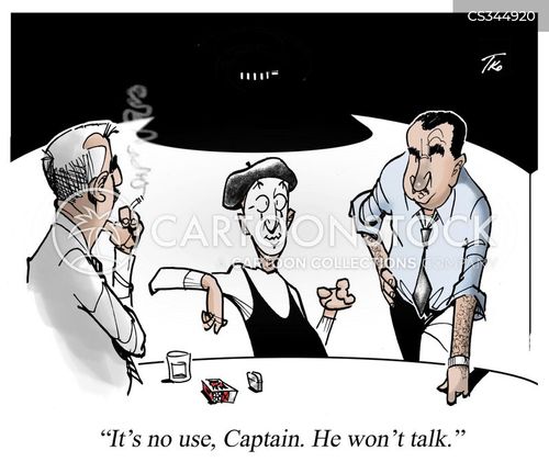 No Talking Cartoons and Comics - funny pictures from CartoonStock