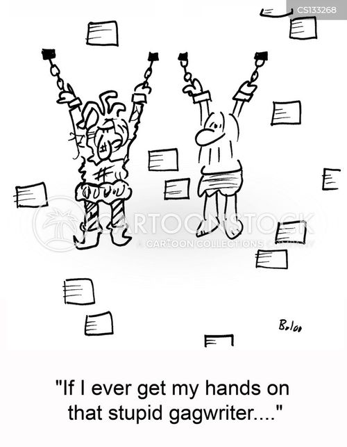 Gag Writers Cartoons and Comics - funny pictures from CartoonStock
