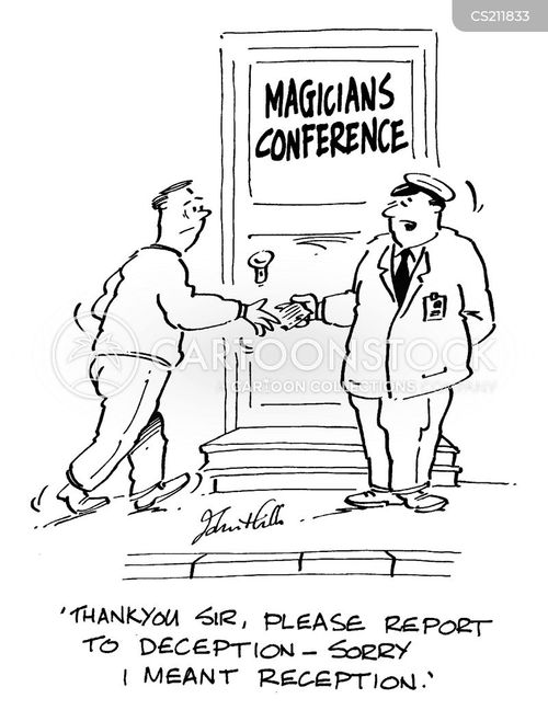 Deception Cartoons and Comics - funny pictures from CartoonStock