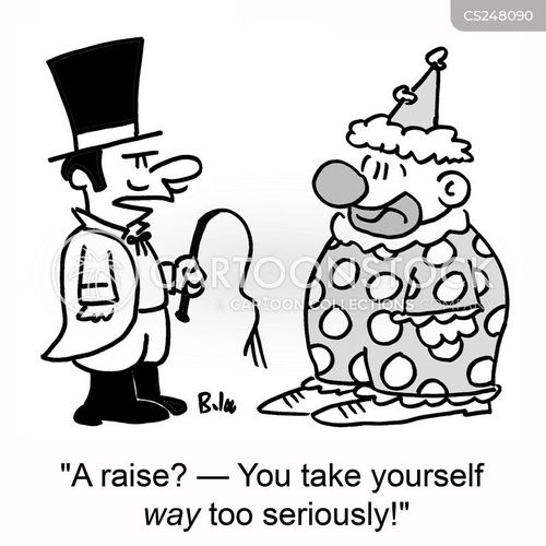 Taken Seriously Cartoons and Comics - funny pictures from CartoonStock