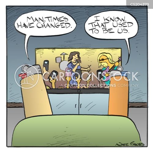 Rock 'n' Roll Cartoons and Comics - funny pictures from CartoonStock