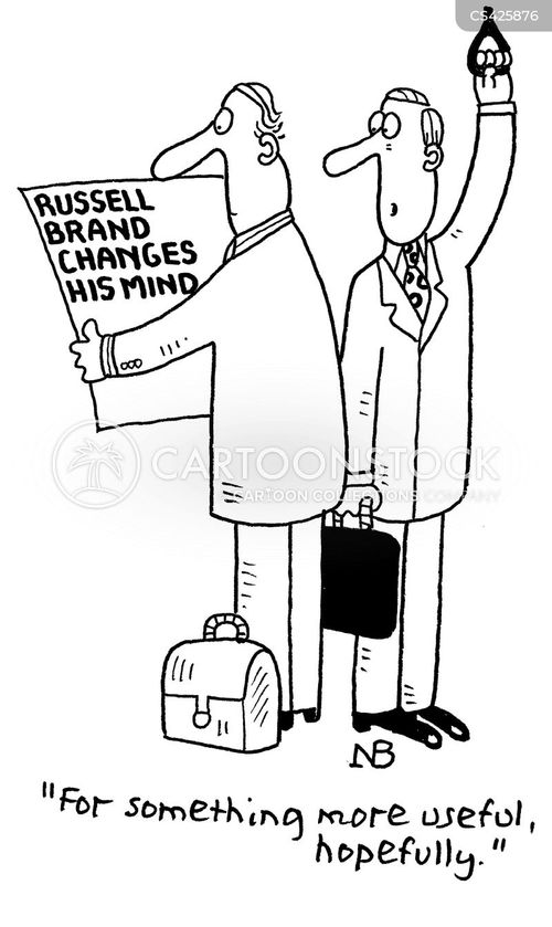 Russell Brand Cartoons and Comics - funny pictures from CartoonStock