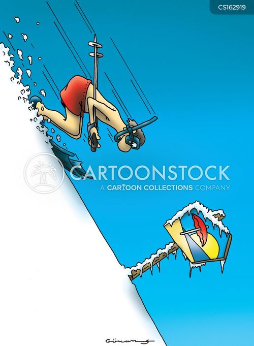 Winter Vacation Cartoons and Comics - funny pictures from CartoonStock