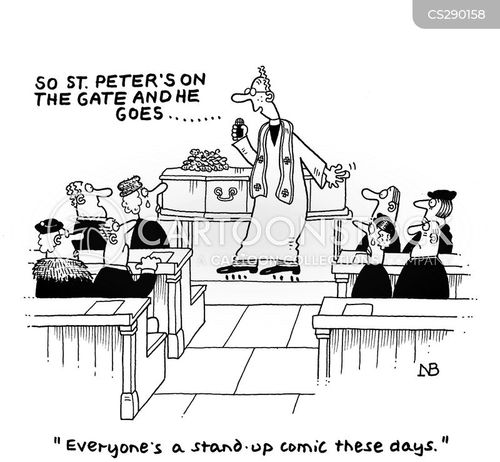 Stand-up Comic Cartoons and Comics - funny pictures from CartoonStock